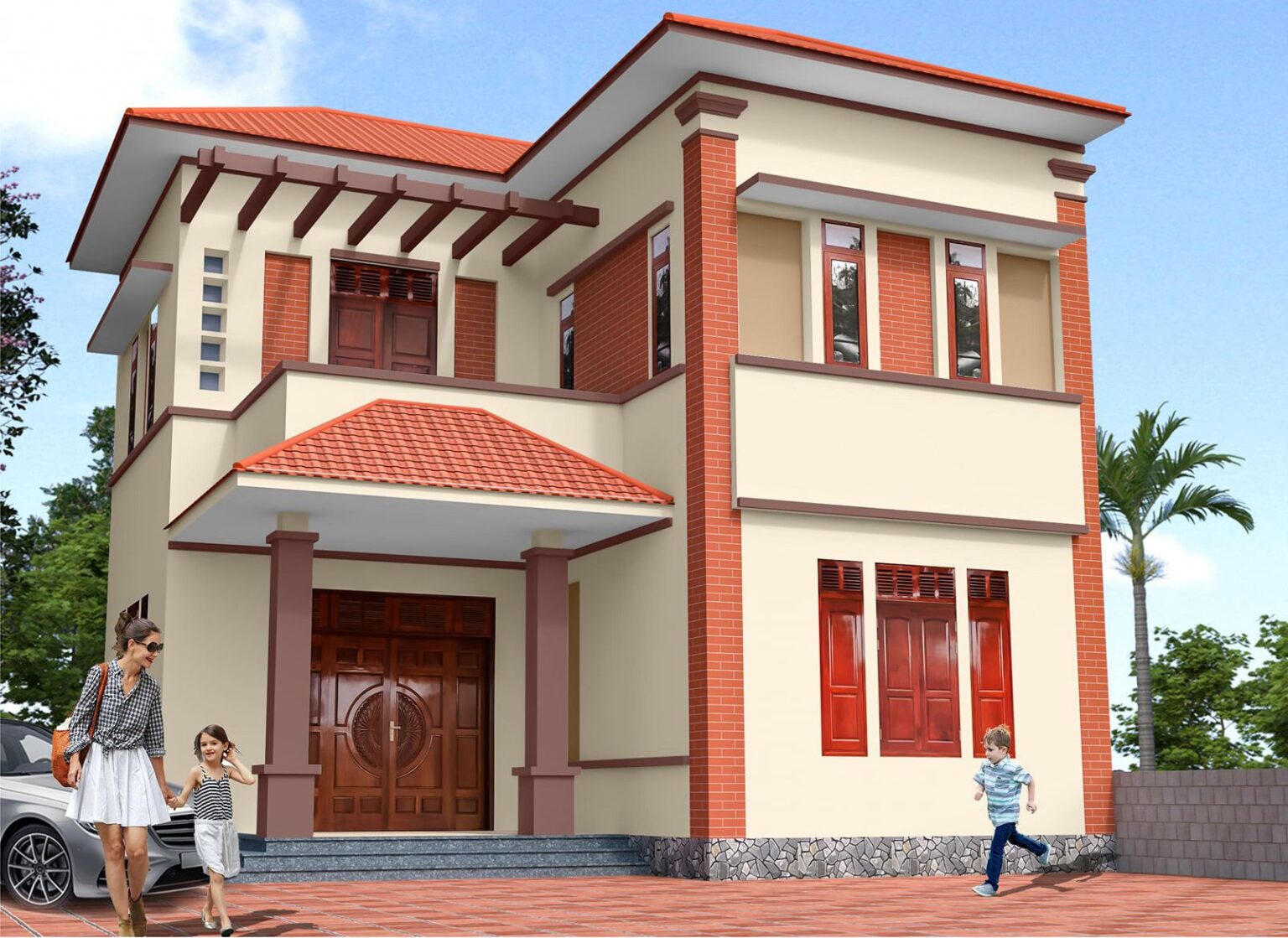 [Top 45+] Mẫu màu sơn nhà đẹp sang trọng mới nhất 04/2025